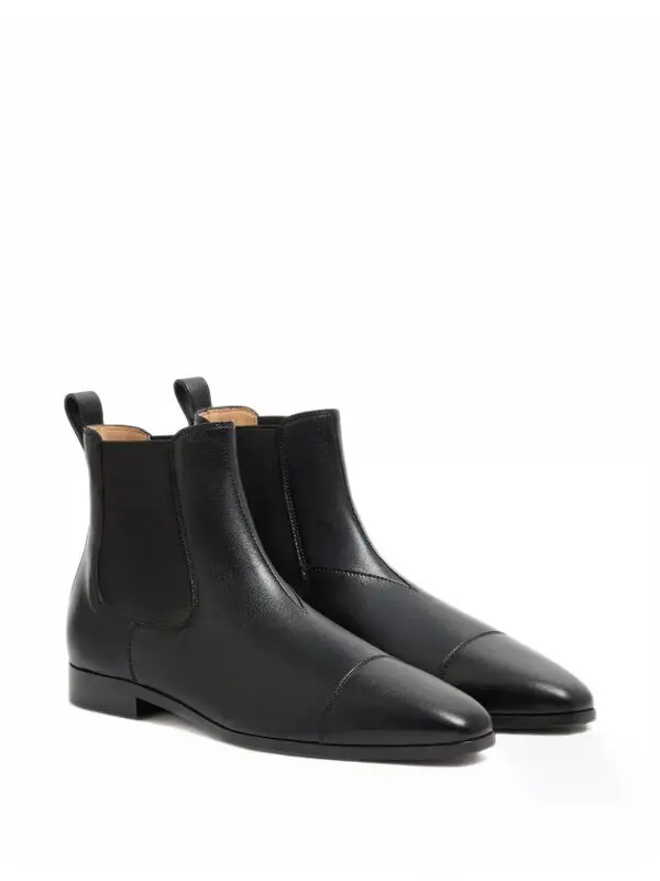 Valentino Garavani Mockers Ankle Boots In Kidskin