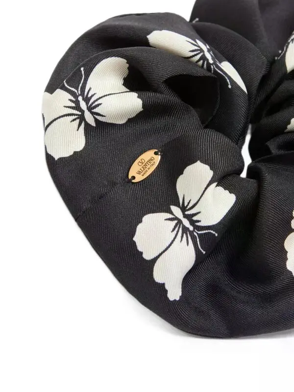 Valentino Garavani Vlogo Signature Butterflow Scrunchie