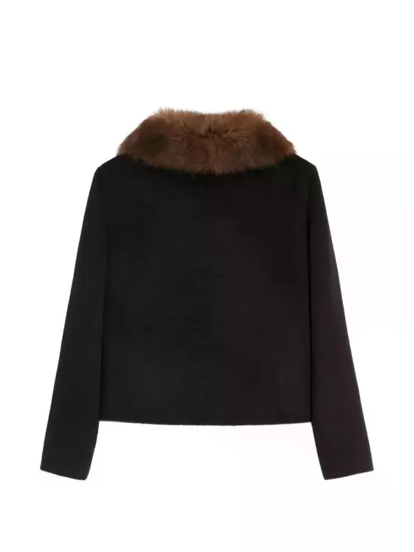 Valentino Garavani Shearling-collar Jacket