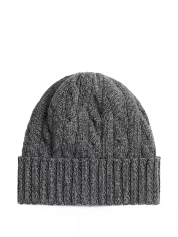Valentino Garavani Wool Beanie - Grey