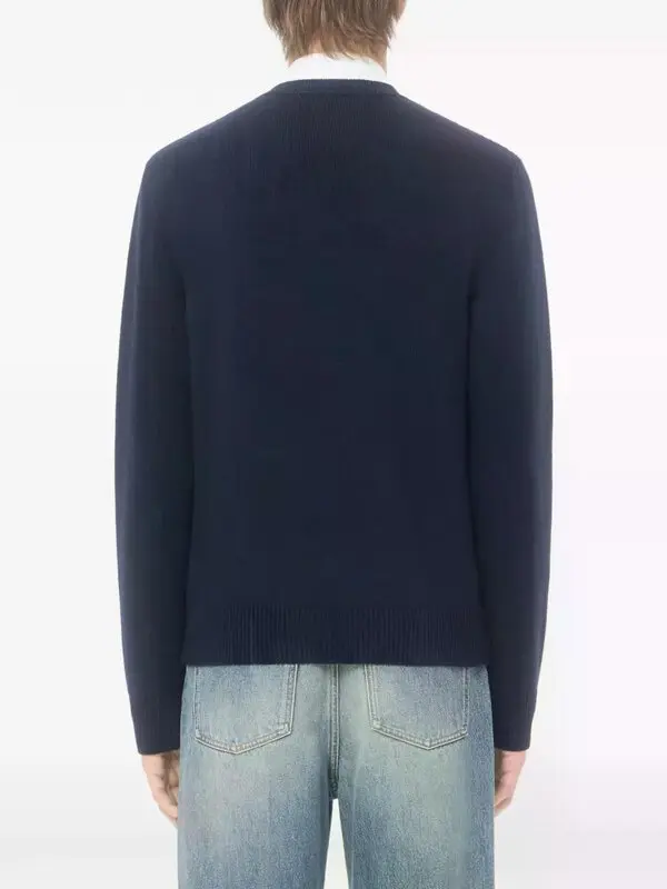 Valentino Garavani Logo-embroidered Sweater
