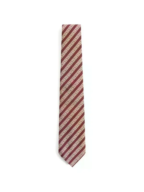Valentino Garavani Vlogo Jacquard Silk Tie