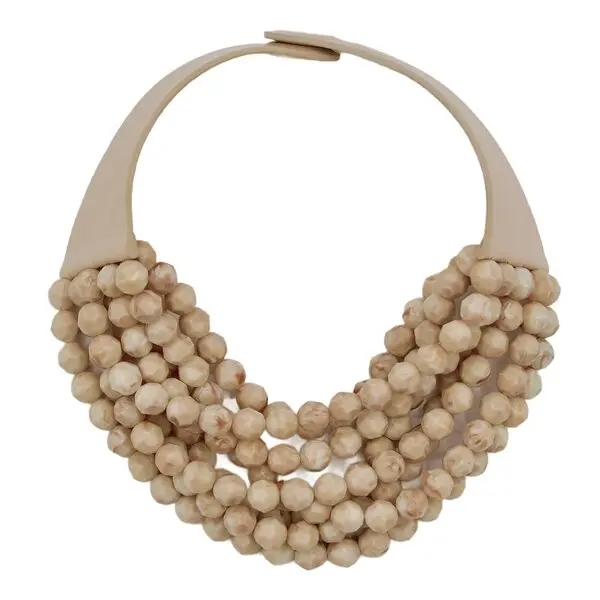 Fairchild Baldwin Neutrals Bella Champagne Horn Necklace