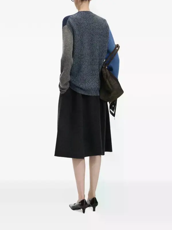 JNBY Patchwork V-neck Cardigan