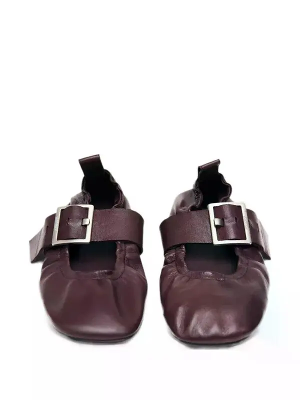 ALOHAS Sarea Ballet Flats - Red