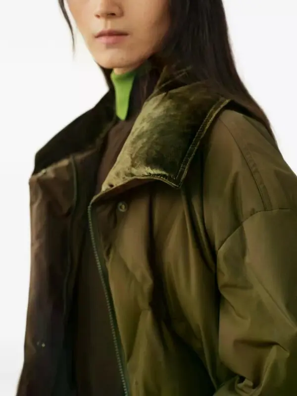 LESS Quilted Water-repellent Coat