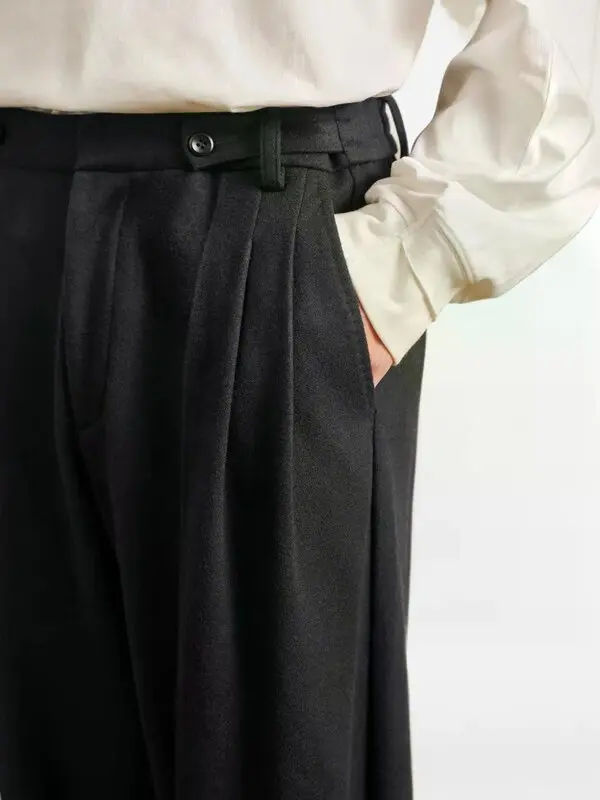 CROQUIS Relaxed Wide-leg Trousers