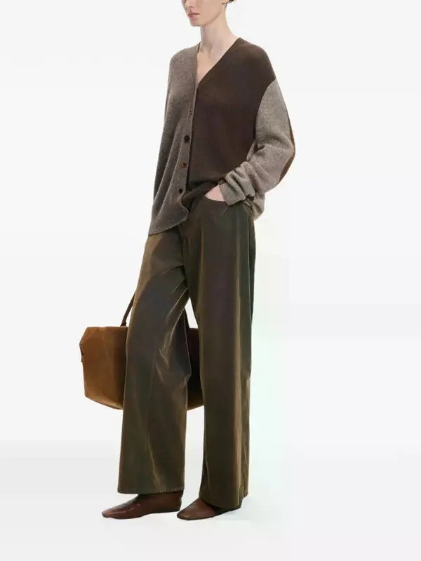 JNBY Patchwork Ribbed Cardigan