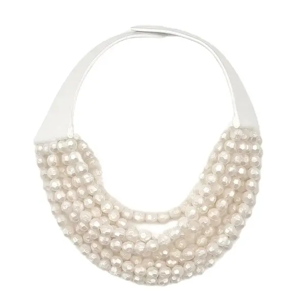 Fairchild Baldwin Medium Bella Pearlized Necklace - White