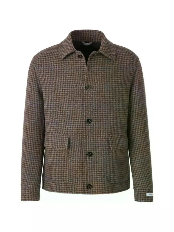 Boglioli Houndstooth-patterned Jacket