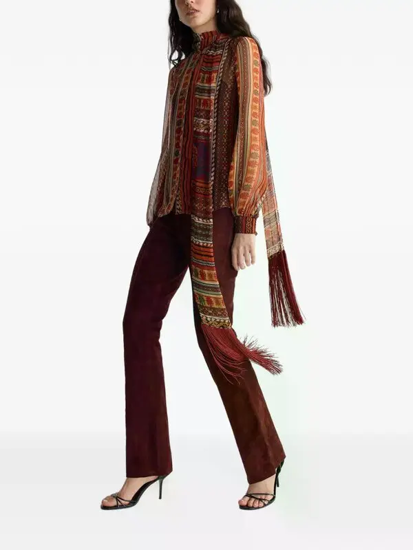 Diane Von Furstenberg Garcele Blouse