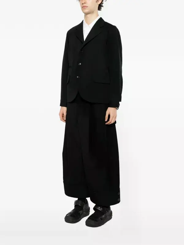 Comme Des Garçons Wool Single-breasted Blazer