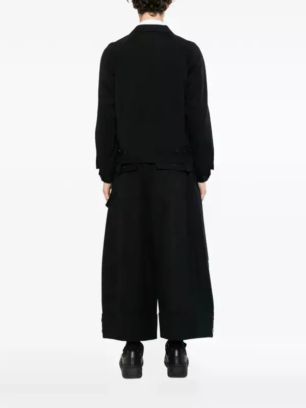 Comme Des Garçons Wool Single-breasted Blazer