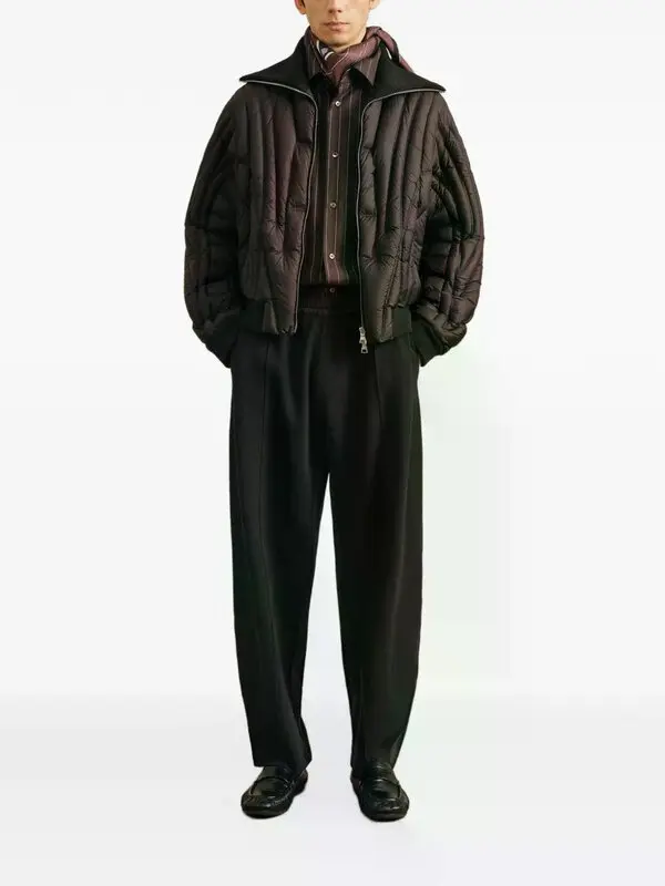 CROQUIS Relaxed-fit Curved-leg Trousers