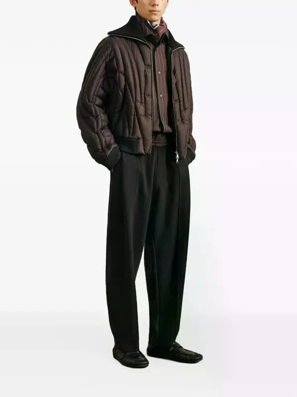 CROQUIS Relaxed-fit Curved-leg Trousers
