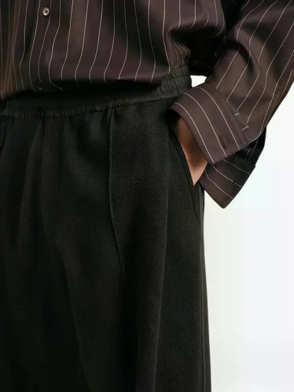 CROQUIS Relaxed-fit Curved-leg Trousers