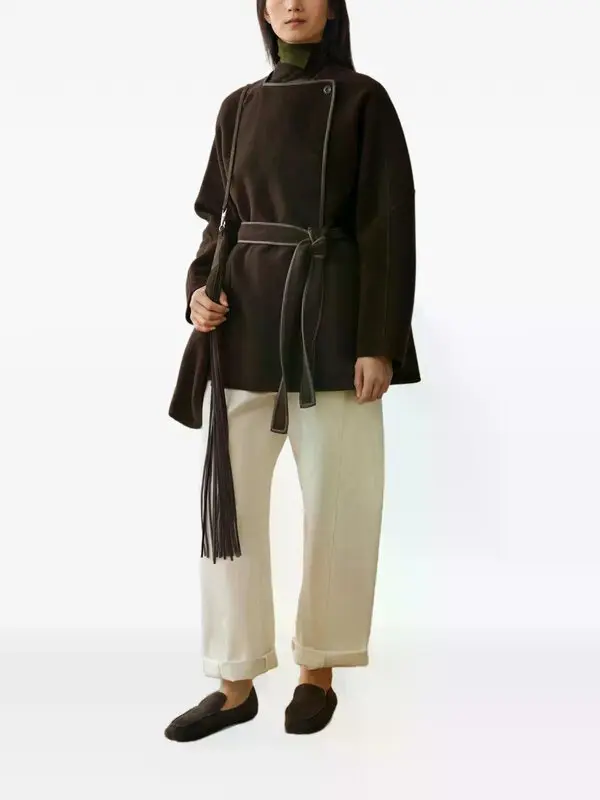 LESS Double-faced Cropped Coat