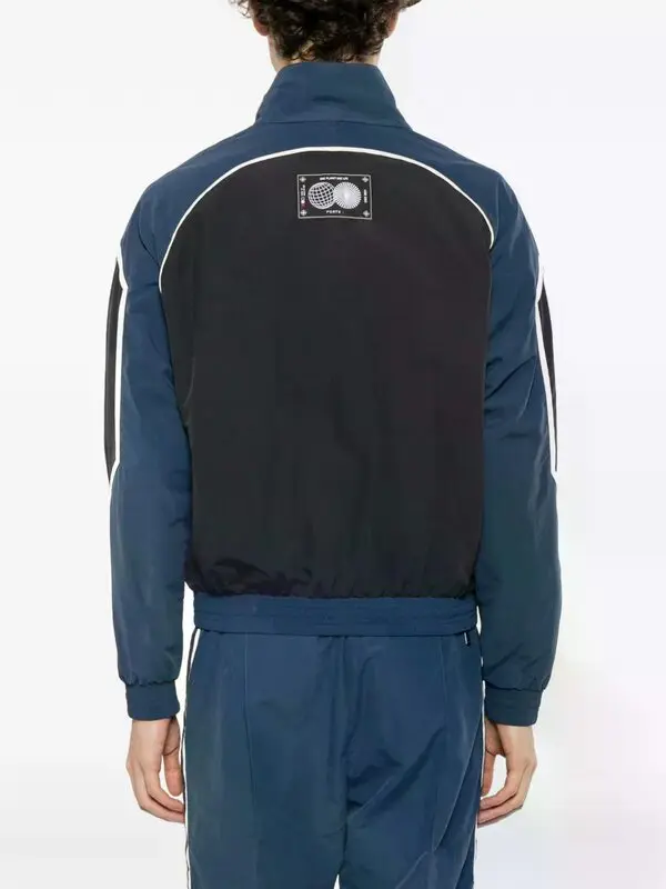 PORTS V Colour-block Panelled Jacket