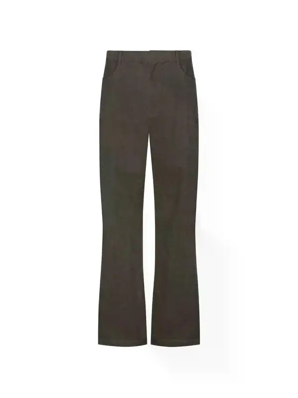 AMOMENTO Corduroy Straight-leg Trousers