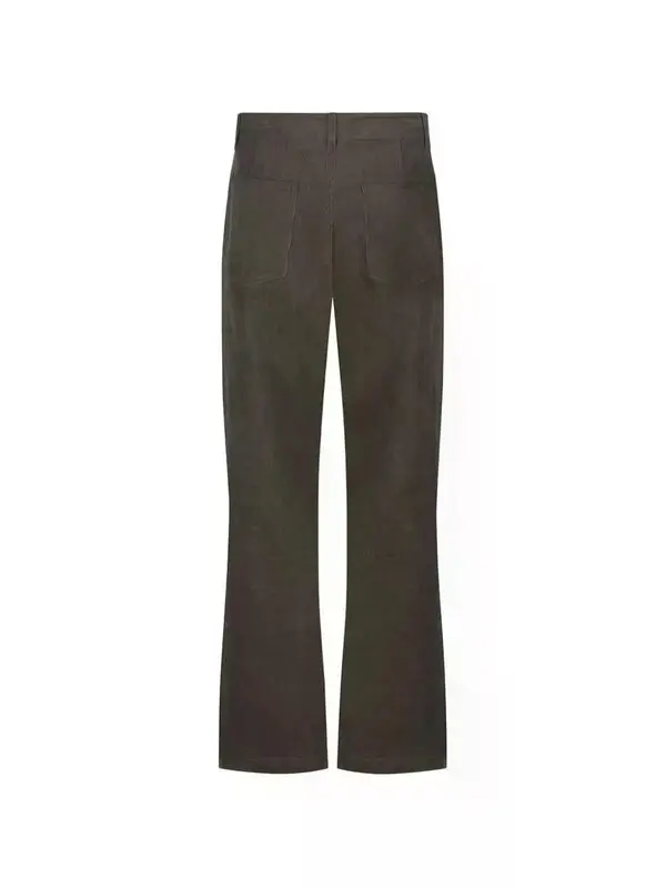 AMOMENTO Corduroy Straight-leg Trousers