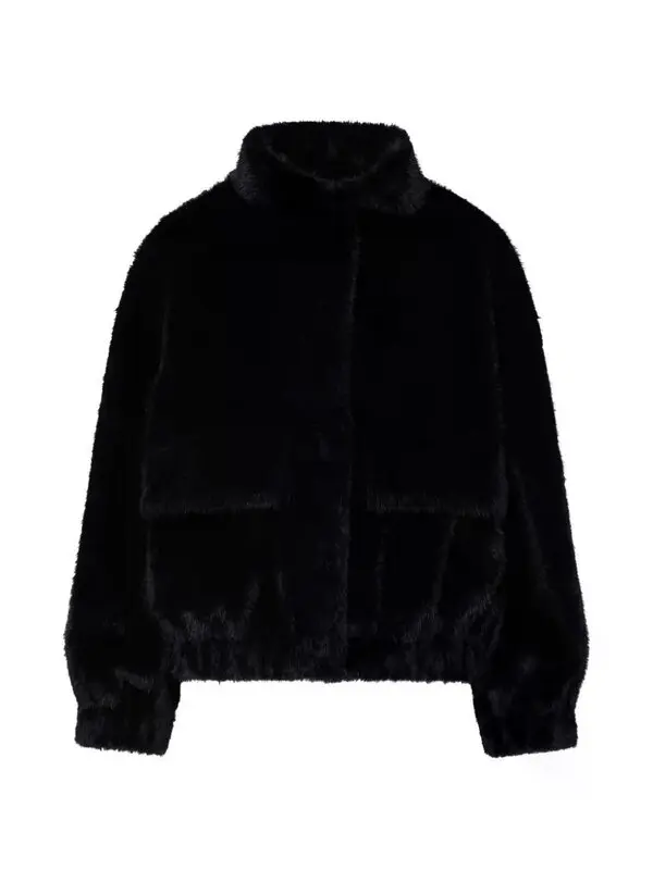 Liu Jo Faux-fur Funnel-neck Jacket