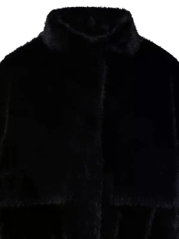 Liu Jo Faux-fur Funnel-neck Jacket