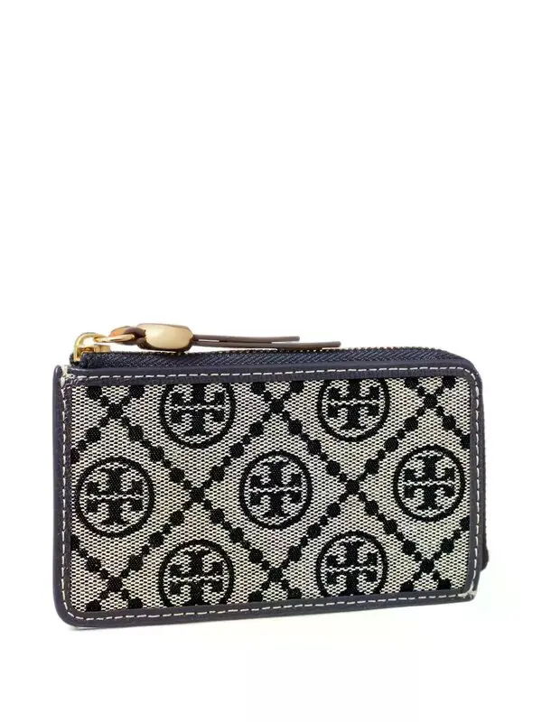 Tory Burch T Monogram Romy Zip Card Case