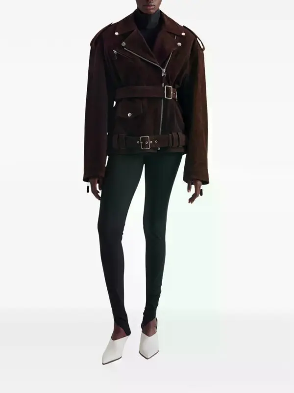 IRO PARIS Faithfull Belted Suede Jacket