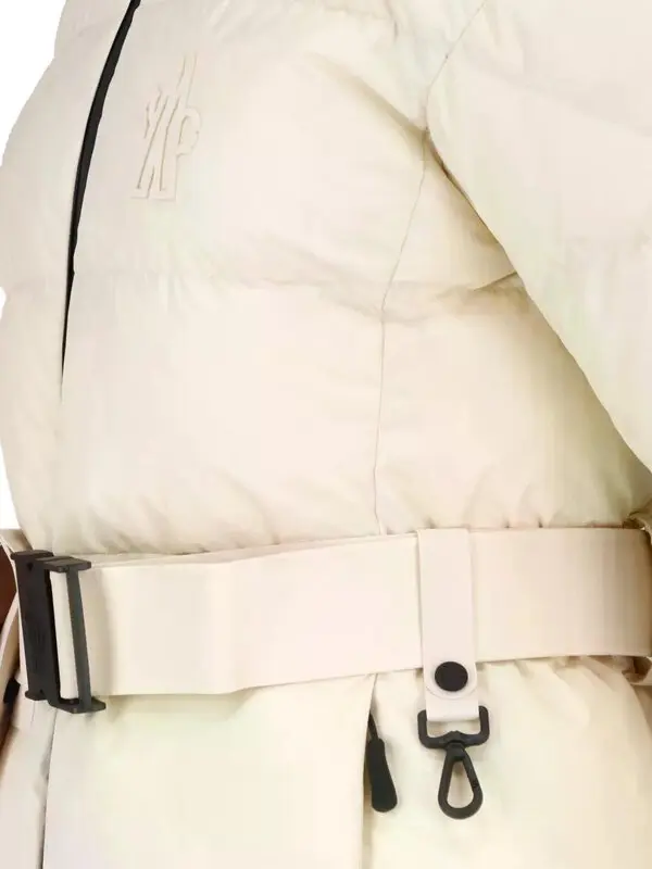 Moncler Belted Hooded Jacket