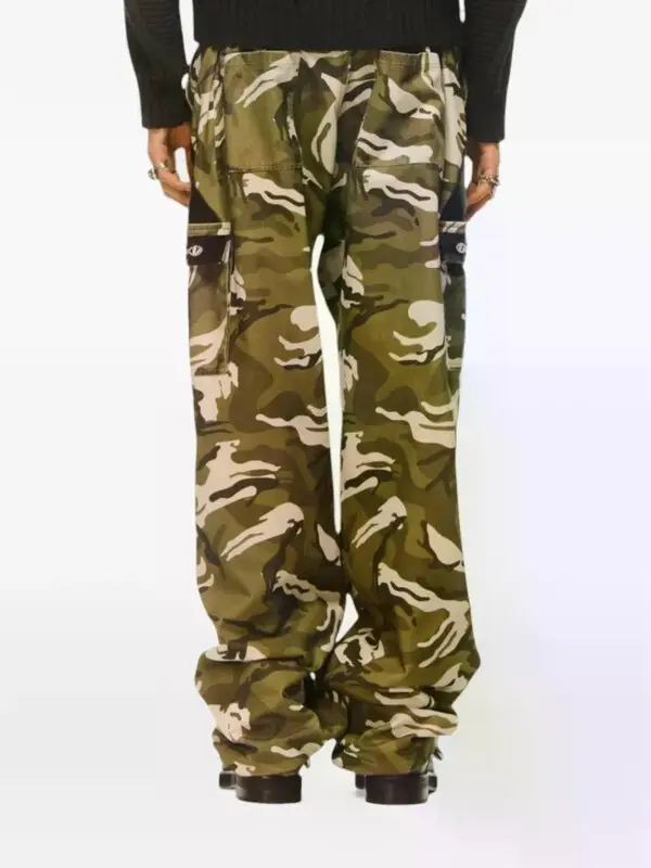 BLUEMARBLE Studded Camouflage Cargo Pants