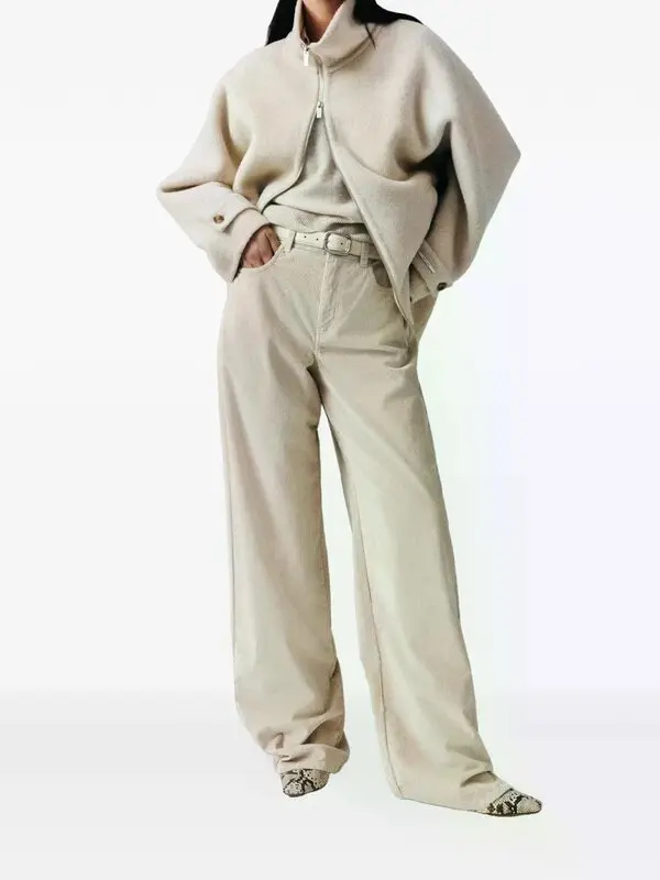 Marella Corduroy Wide-leg Trousers