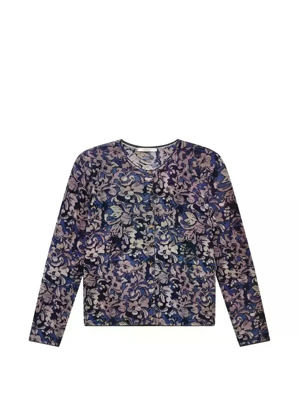 Malìparmi Printed Wool Cardigan