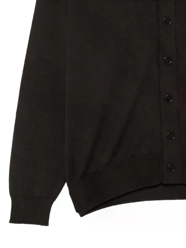 John Smedley V-neck Button-up Cardigan