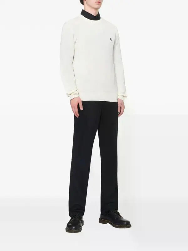 Fred Perry Embroidered-logo Sweater
