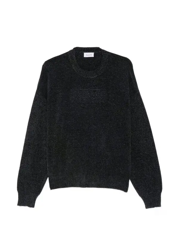 AMISH SUPPLIES Logo-embroidered Chenille Sweater