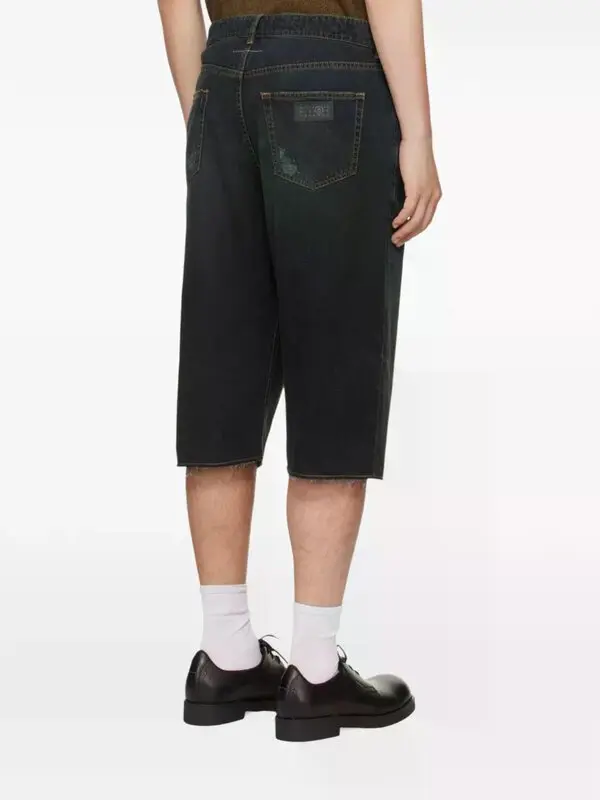 MAISON MARGIELA Drawstring-waist Denim Shorts