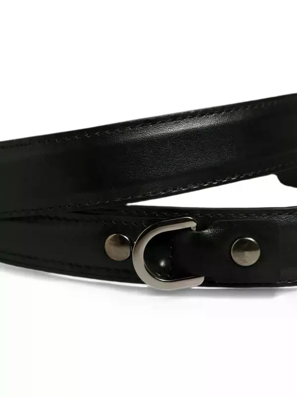 Dolce & Gabbana Leather Buckle Belt