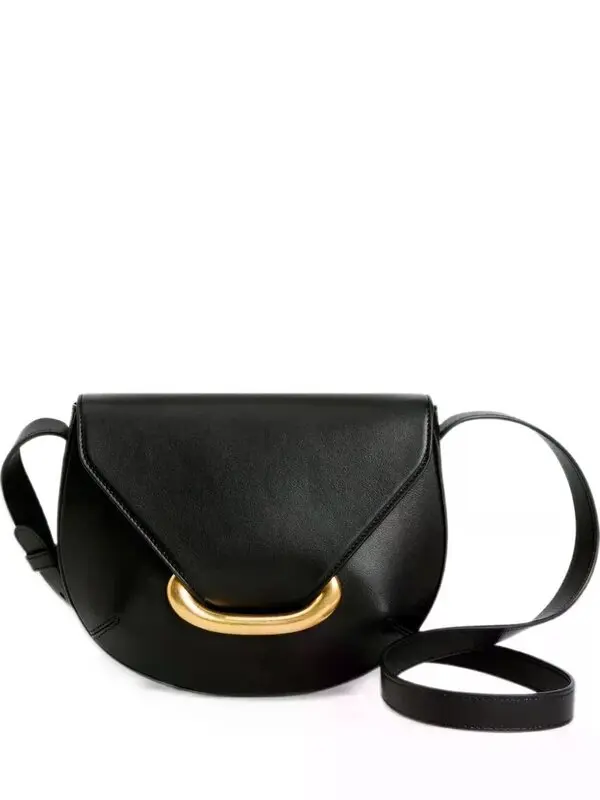 WANDLER Veneto Leather Cross Body Bag - Black
