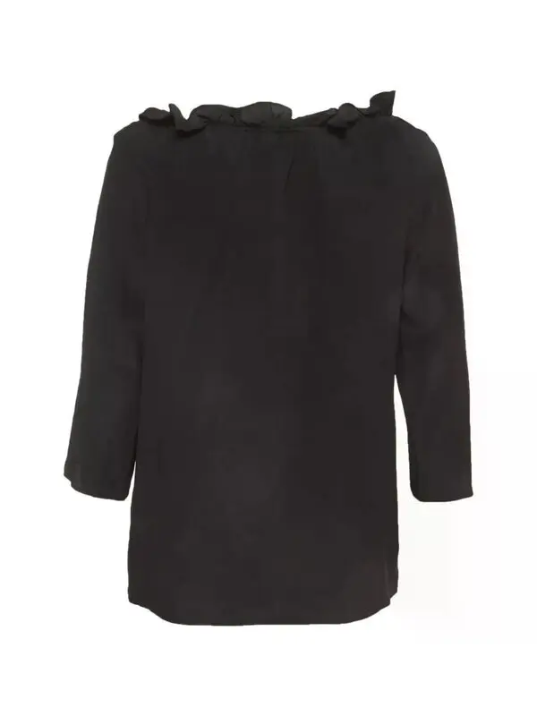 Prada 2023 Ruffle-trim Blouse
