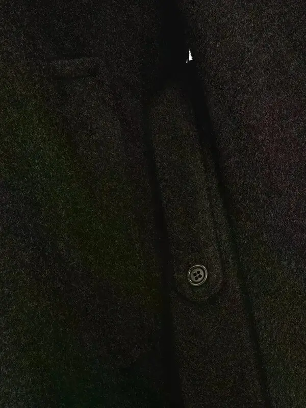 AMOMENTO Single-breasted Belted Coat