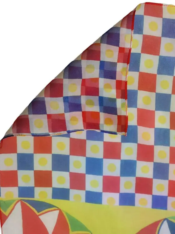 Dolce & Gabbana Carretto-print Silk Scarf