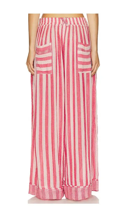 Free People X Intimately Fp One And Done Pj Pant In Red
