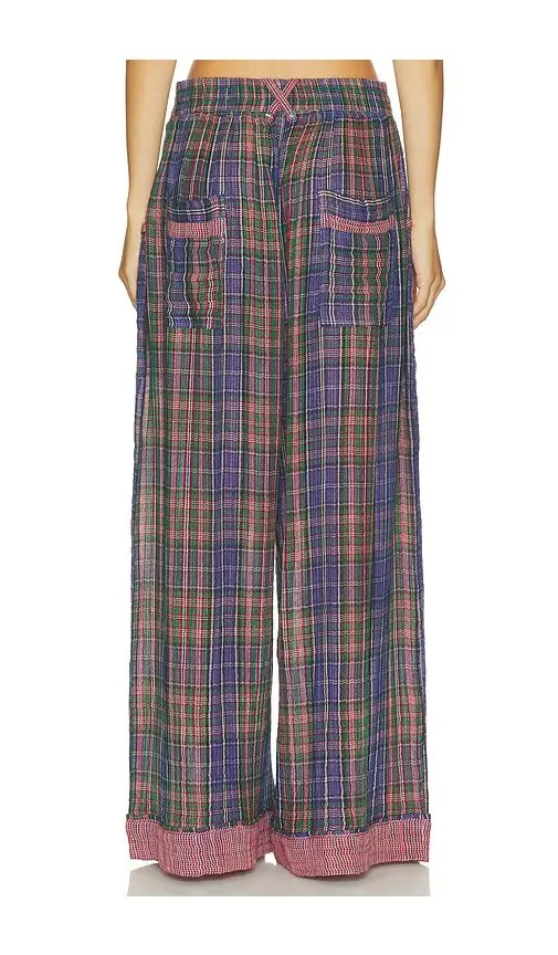 Free People X Intimately Fp One And Done Pj Pant In Blue