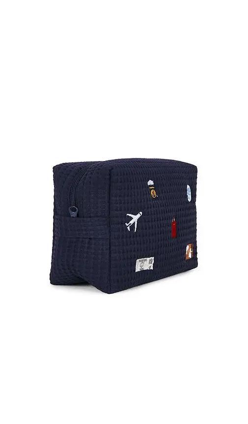 ABBODE Jet Set Traveler Icons Waffle Pouch