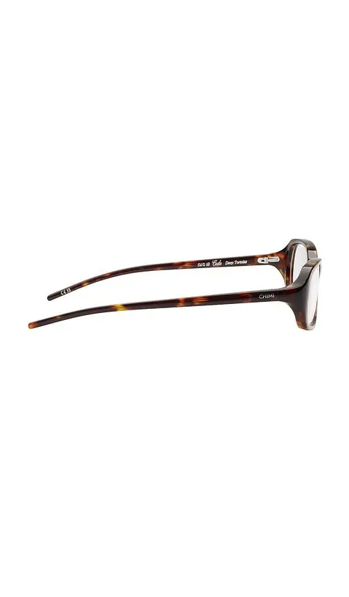 Chimi Code Optical Eyeglasses In Brown