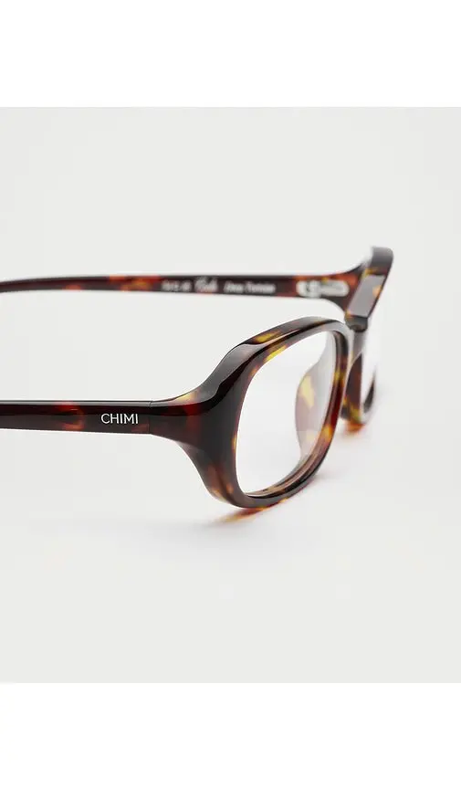 Chimi Code Optical Eyeglasses In Brown