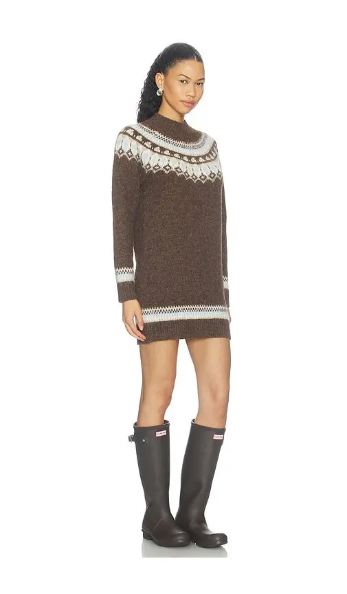 Heartloom Roxas Dress In Brown
