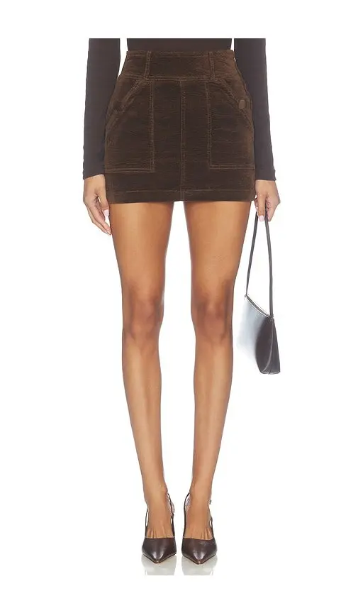 Heartloom Bree Skirt In Chocolate
