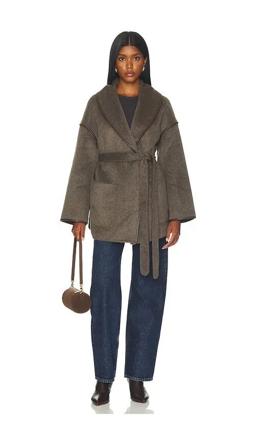 Heartloom Ruth Coat In Brown