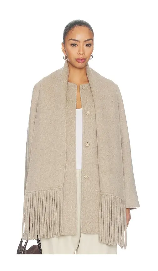 Heartloom Luka Coat In Light Grey